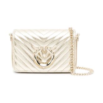 Pinko Pinko, Femme, Sacs, Jaune, Taille: ONE Size Sacs bandoulière