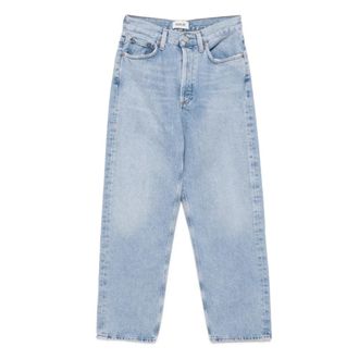 A Gold E Hellblaue Gerades Jeans mit Regenerativer Baumwolle - - Jeans - Damen - Blau - W27