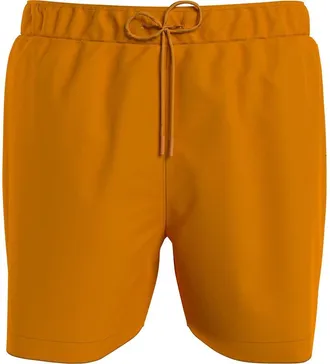 Tommy Hilfiger Herren Badeshorts Medium Drawstring Mittellang, Orange (Rich Ochre), XL