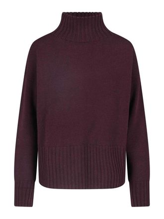Drumohr Pull Col Roul&eacute; - Rouge