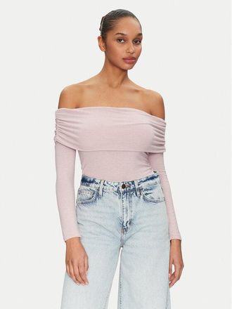 Only Bluse Glamour 15339759 Rosa Slim Fit