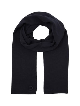 Tom Tailor Herren 1048051 Basic Schal aus Strick, 10668-Sky Captain Blue, One Size