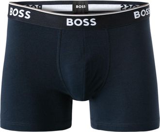 HUGO BOSS Herren Trunks blau Baumwolle & Mix unifarben