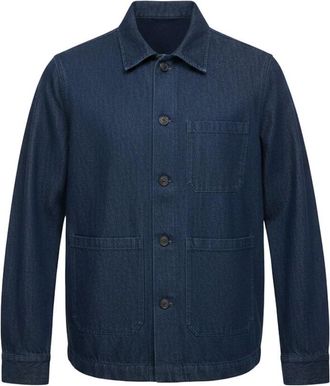 Tintoria Mattei Sybfn9Xuz3 Jeansjacke - - Jackets - Herren - Blau - S