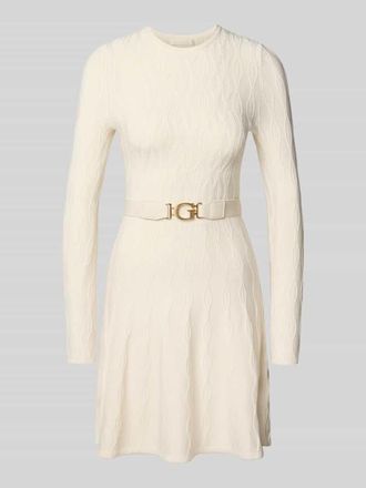 Guess Strickkleid aus Viskose mit G&uuml;rtel Modell YUKI