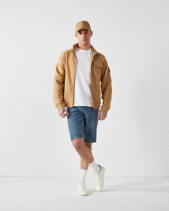 Jott Veste col haut bimati&egrave;re Fauve Roger - Taille 3XL