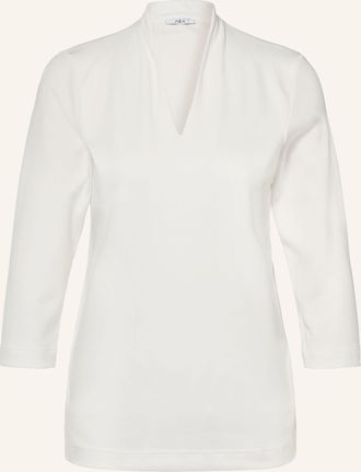 Zaida Za&iacute;da Shirt Mit Kelchkragen weiss