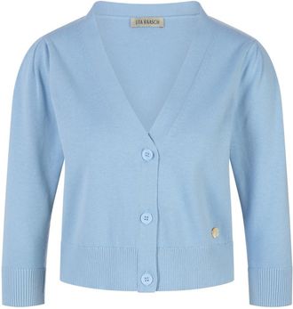Uta Raasch Strickjacke V-Ausschnitt Uta Raasch blau