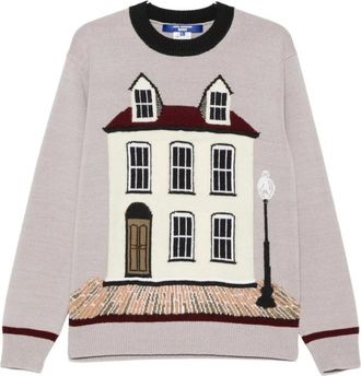 Junya Watanabe Homme, Pulls, Beige, Taille: L Pull Ras du Cou