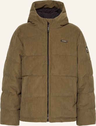 Garcia Garcia Steppjacke Aus Cord braun