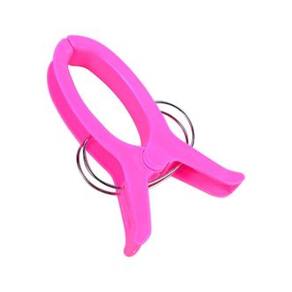 Generic Strandtuch Große Clips Wäscheklammern Quilt Klemmhalter Strandkorb Bunte Clips Home Badezimmer Organisation(Red)