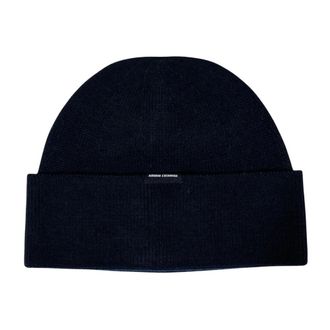 A|X Armani Exchange Blauer Wollstrickm&uuml;tze - - Accessories - Herren - Blau - ONE SIZE
