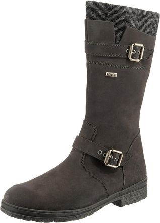 D&auml;umling M&auml;dchen Alia Langschaft Stiefel, Grau (86Turino Asphalt), 27 EU