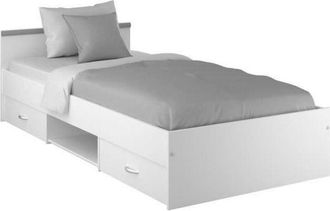 M&S Collection M&s - zodiac Lit enfant contemporain blanc mat - l 90 x p 200 cm