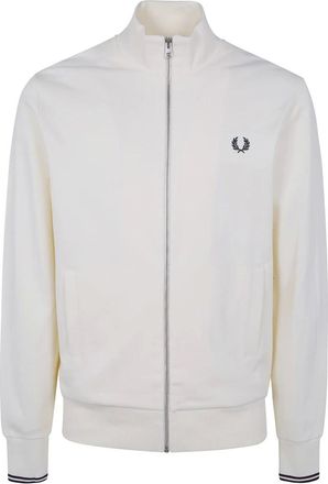 Fred Perry Homme, Sweatshirts et sweats &agrave; capuche, Beige, Taille: XL Zip-throughs
