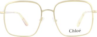 Chlo&eacute; Chloe Brillenfassung CE2160 717 Gelbgold Damen