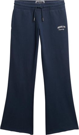 Superdry Damen Ausgestellte, tief angesetzte Athletic Essentials Jogginghosen Kr&auml;ftiges Marineblau 42