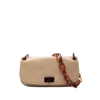 Prada Sac bandouli&egrave;re vintage Pre-owned - Femme - Pre-owned - Beige - Taille: ONE Size