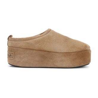 Balenciaga Alaska Plateau Slide Sandalen - - Shoes - Damen - Braun - 39 EU