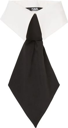 Karl Lagerfeld T&uuml;cher & Schals - KRAGEN UND KRAWATTE - Gr. unisize - in Wei&szlig; - f&uuml;r Damen