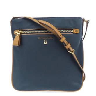 Michael Kors Pre-owned Nylon schultertasche - - Pre-owned - Damen - Blau - ONE SIZE