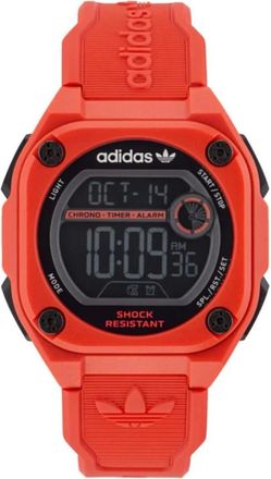 adidas Homme, Accessoires, Rouge, Taille: ONE Size City Tech Two Watch