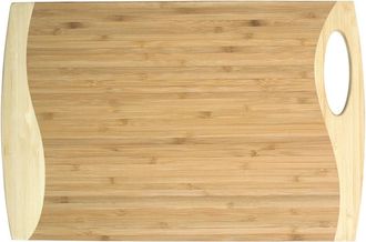 Richardson Sheffield SINCE 1839 Wave Schneidebrett, 28 x 25 x 1,9 cm, Holzbrett Küche, Cutting Board, Brettchen, Küchenutensilien Holz, Bambus, Beige