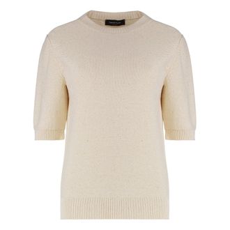 Fabiana Filippi Damen, Strickwaren, Beige, MGr&ouml;&szlig;e