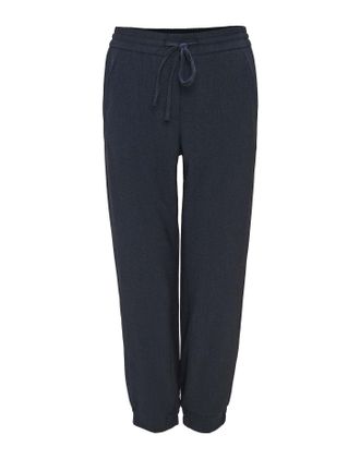 OPUS Damen Jogpants | Jogpants LILARA Relaxed aus Twill-Ware Coal Blue, 34