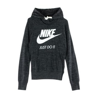 Nike Femme, Sweatshirts et sweats à capuche, Noir, Taille: 40 FR Sweat à capuche noir vintage