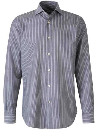 Vincenzo Di Ruggiero Napoli chemise à rayures - Gris