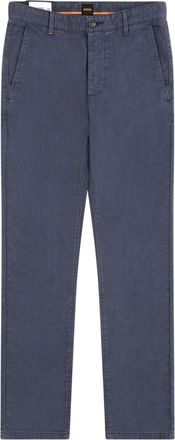 HUGO BOSS Chino Slim - Homme - Pantalons - Bleu - Taille: W36 L32