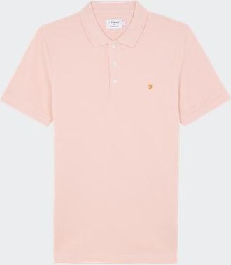 Farah Polo à manches courtes en coton bio - Taille S