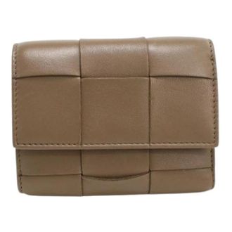 Bottega Veneta Pre-owned Tri-fold Wallet - - Pre-owned - Damen - Beige - ONE SIZE