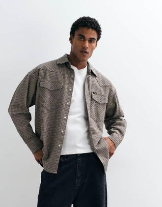 Wrangler chemise western beige-Neutre