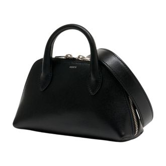 Coperni Womens Top Handle Bag Black Calfskin