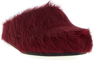 Marni Fussbett Sabot - Burgundy