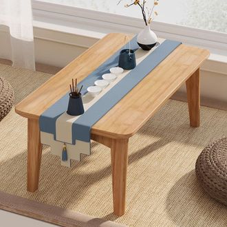 Generic Laptop-Tisch, Bambus-Betttablett Mit Klappbaren Beinen Und Arretierung for Unterhaltung, Teetrinken, B&uuml;Roarbeit Und Meditation