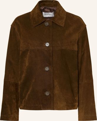 ottod'Ame Ottodame Lederjacke beige