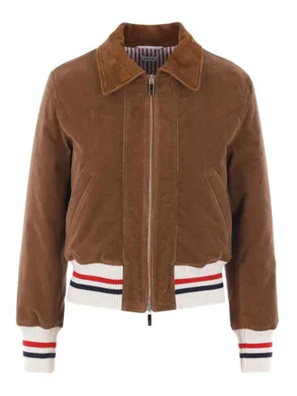 Thom Browne Veste Casual - Marron