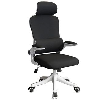 Generic Hochlehner-Schreibtischstuhl,ergonomischer Computer-Schreibtischstuhl hoher R&uuml;ckenlehne,Verstellbarer Lendenwirbelst&uuml;tze Schaukelfunktion,klappbaren A