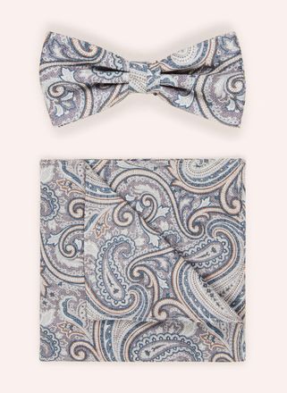 Paul Paul Set: Fliege Und Einstecktuch grau