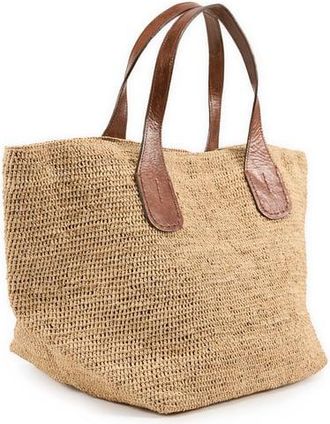 Ibeliv Sac Tokyo II en raphia et coton