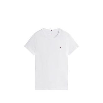 Tommy Hilfiger T-shirt droit manches courtes en coton
