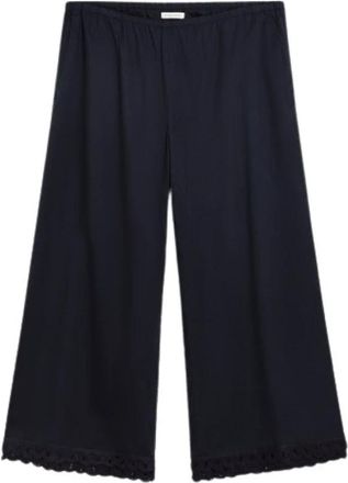 By Malene Birger Femme, Pantalons, Noir, Taille: 42 FR Luisa Cotton Pantalons