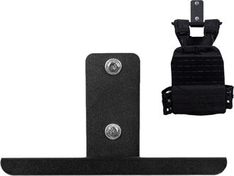 Generic Kleiderst&auml;nder f&uuml;r Stahltaschen - Wandgarderobe aus Stahl, Regal f&uuml;r Wandtaschen | Schwarzer Display, verschlei&szlig;fester Aufbewahrungshaken f&uuml;r Fu&szlig;b&auml;lle