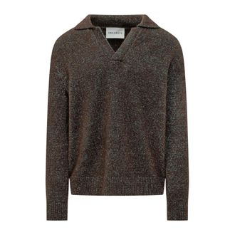 Amaranto Polo - - Knitwear - Herren - Braun - XL