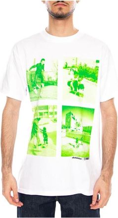 Obey Homme, Tops, Multicolore, Taille: XL Skateistan Child Photo T-Shirt