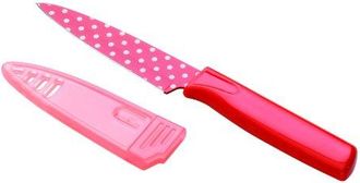Kuhn Rikon Kuhn Rikon 22445 Colori Art Polka Dot Rüstmesser, rot
