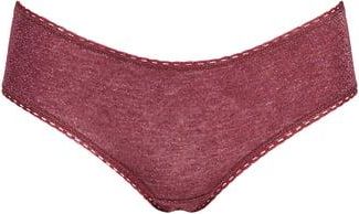 Momoni Culotte brillante bords en dentelle